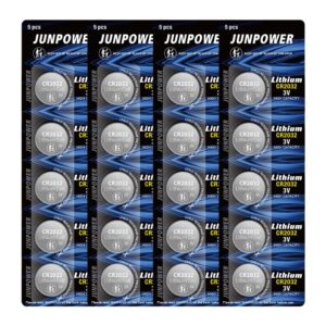 junpower cr2032 3v lithium battery (20pcs)