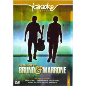 dvd - karaoke o melhor de bruno e marrone