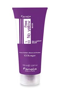 fanola no yellow vegan mask travel size, 100 ml