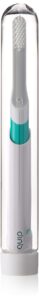 quip electric toothbrush - green color - electric brush and travel cover mount - frustration free packaging