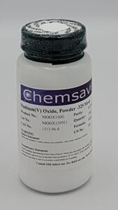 niobium(v) oxide, 99.99% (trace metals basis), powder -325 mesh, 100g