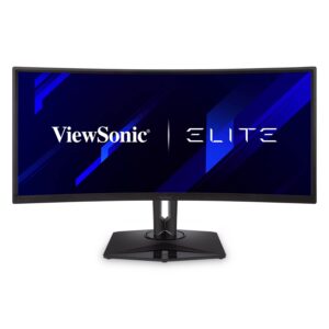 viewsonic xg350r-c 35 inch ultrawide 21:9 curved 1440p 100hz rgb gaming monitor with freesync hdr10 and advanced ergonomics for esports