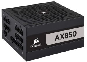 corsair ax series, ax850, 850 watt, 80+ titanium certified, fully modular power supply