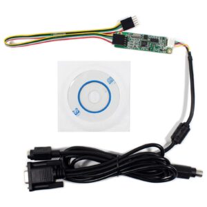 5-wire resistive lcd touch screen controller rs232 serial port