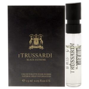 trussardi black extreme men edt spray (mini) 1.5 ml