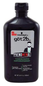 got2b phenomenal 2 in 1 thickening shampoo, 16.9 ounce