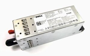 dell myxyh 570w hs psu power supply for dell poweredge r710, t610 server (renewed)