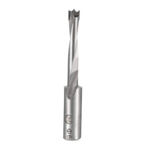 uxcell brad point drill bits for wood 6mm x 68mm right turning carbide for woodworking carpentry drilling tool