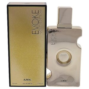 ajmal evoke edition, gold, 2.5 oz