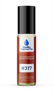 quality fragrance oils' impression #317, inspired by venetian bergamot (10ml roll on)