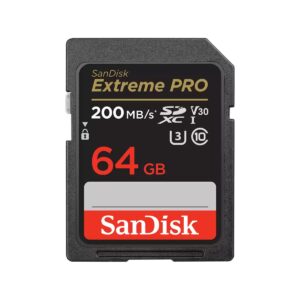 sandisk 64gb extreme pro uhs-i sdxc memory card (3216658163)