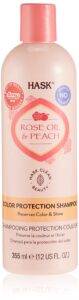 hask rose oil & peach (shampoo)