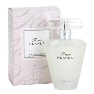 avon rare pearls eau de parfum - luxurious long-lasting perfume for women - captivating floral fragrance with magnolia, rosewood, and white florals - ideal gift for ladies - 1.7 fl. oz.