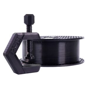 prusament jet black, petg filament 1.75mm 1kg spool (2.2 lbs), diameter tolerance +/- 0.02mm