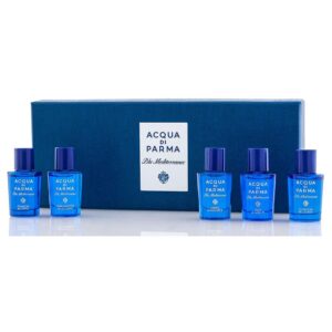 acqua di parma - blu mediterraneo 5-piece miniature coffret set