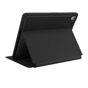 speck products presidio pro folio 12.9-inch ipad pro case (2018), black/black