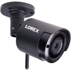 lorex lw4211b 1080p hd add-on outdoor wireless security camera, black