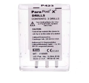 dental coltene parapost x drills 3pcs per kit