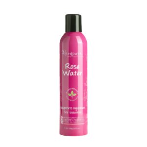 renpure plant-based beauty rose water weightless hydration dry shampoo, 8 oz