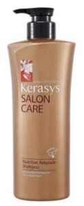 kerasys salon care nutritive ampoule shampoo 600g -salon care's proprietary 3-step hair recovery system provides intensive treatment to restore severely damaged hair