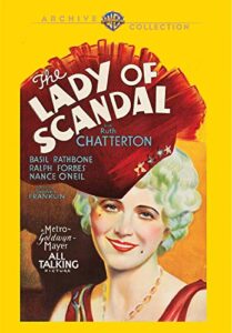 the lady of scandal (1930)