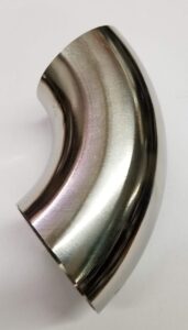 tib stainless steel 304 sanitary butt weld, 90 degree polished short elbow, 1 1/2" o.d tube (1 1/2" o.d.tube)