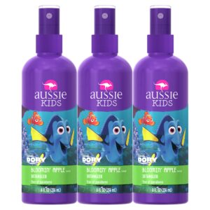 aussie kids detangler 8 fl oz, pack of 3