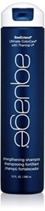 aquage seaextend strengthening shampoo, for fine hair, keeps hair full, protected and brings out natural texture, 10 fl. oz.