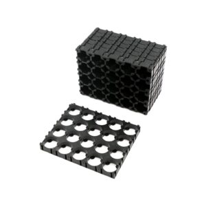 bestol 3x5 cell/4x5 cell/2xcell/3xcell/18x6x50x1 cell 18x6x50 batteries spacer radiating shell plastic heat holder bracket (20pcs 4x5 cell)