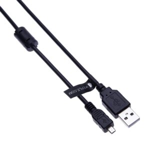 charging and data usb cable for olympus sz-12, sz-14, sz-20, sz-30mr, sz-31mr, tg-1 | sync and photo image transfer cord | compatible models in description