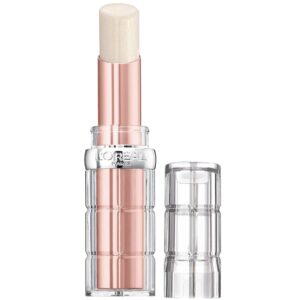 l'oreal paris makeup colour riche plump and shine lipstick, for glossy, radiant, visibly fuller lips with an all-day moisturized feel, lychee plump, 0.1 oz.