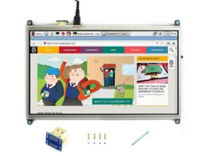 waveshare 10.1inch hdmi lcd monitor 1024x600 hardware resolution resistive tft touch screen lcd display for raspberry pi zero/a+/b/b+/2 b/3 model b