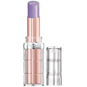 l'oreal paris makeup colour riche plump and shine lipstick, for glossy, radiant, visibly fuller lips with an all-day moisturized feel, blut mint plump, 0.1 oz.