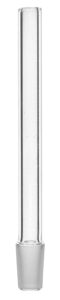 eisco single cone, plain end - cone size: 12/21-4.6" long shank - borosilicate glass