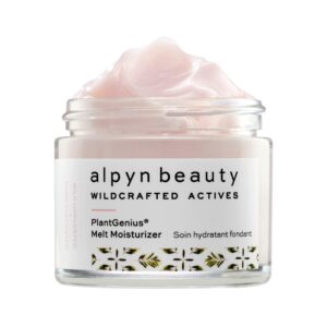 alpyn plantgenius melt moisturizer | weightless rich cream targeting dry, dehydrated skin with lasting hydration and a velvety, makeup-ready finish | 1.7 oz / 50 ml