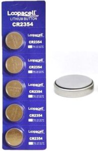 loopacell 5 new cr2354 2354 cr 2354 3v lithium coin cell batteries