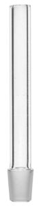 eisco single cone, plain end - cone size: 14/23-5" long shank - borosilicate glass