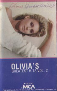 olivia newton-john: olivia's greatest hits, volume 2 - audio cassette tape