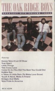 oak ridge boys: greatest hits, volume 3 - audio cassette tape