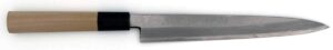 kikuichi yanagi ginsan sushi knife, 8 inch