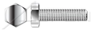 (20 pcs) m20-2.5 x 250mm, din 933 / iso 4017, metric, hex head cap screws bolts, full thread, a4 stainless steel