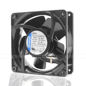 hrstar for ebmpapst 4650n ac 230v 120 x120 x38mm all metal high temperature resistant axial cooling fan