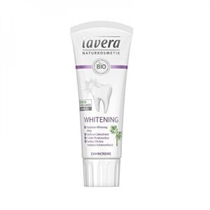 lavera whitening toothpaste with fluoride, 75 ml