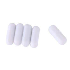 5pcs type-c stir bars,5 * 15mm magnetic ptfe stir bar,lab mixing blending equipment,high temperature and resistance,low temperature resistance,no adhesiveness,for magnetic mixer