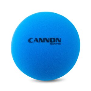 cannon sports uncoated foam ball, medium density, soft and lightweight (blue, 8.5 inch)