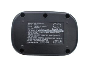 fithood battery replacement for senco ds202, vb0023, vb0034 part no ppa014