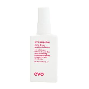 evo love perpetua shine drop - polishing hair gloss for all hair types - 50ml / 1.7fl.oz