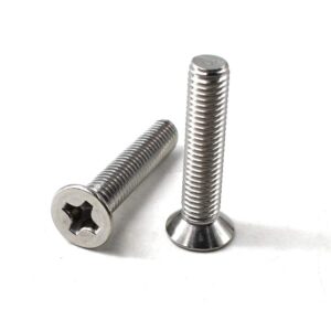 m8x40 phillips screws 304 stainless steel flat head machine screws countersunk screw (pack of 20)