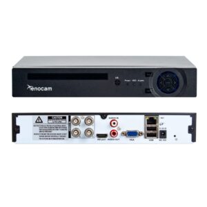 xenocam 4ch 1080n hybrid 5-in-1 ahd dvr (1080p nvr+1080n ahd+960h analog+tvi+cvi) standalone dvr cctv surveillance security system video recorder motion detection， hard drive not included