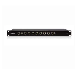 edgerouter 8 er-8 8-port router gigabit advanced network 2 million pps